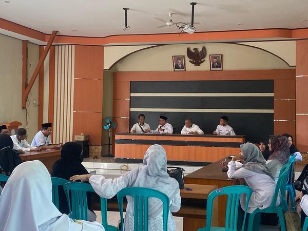 MAN 2 HSU Laksanakan Persiapan Rapat Perpisahan bersama Pengurus OSIM.